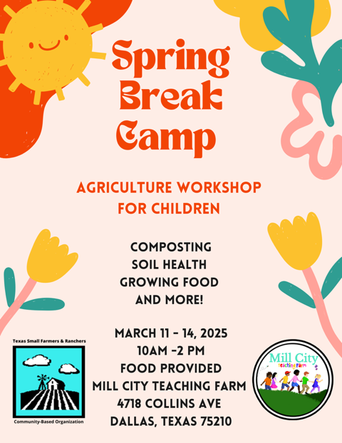 Spring Break Camp: Agriculture Workshop for Children - Texas Small ...